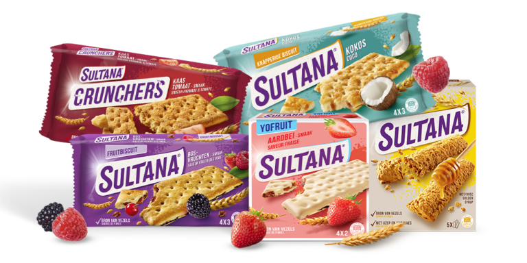 Sultana. Het ideale tussendoortje.